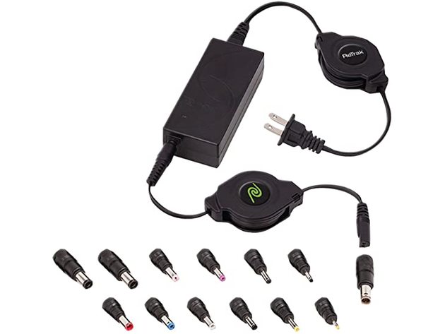 ReTrak ETCHGNBUNN Retractable Universal Ultrabook Netbook Charger ...