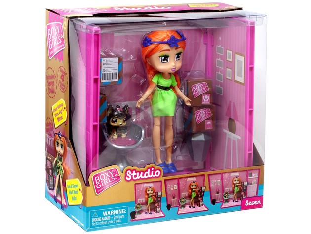 Jay Play Boxy Girls and Pet Studio Playset, Kids Can RecreateTheir ...