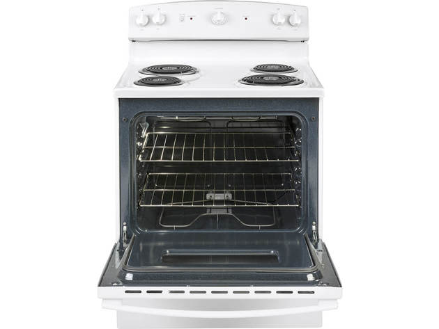 GE JBS160DMWW 5.0 Cu. Ft. White Electric Coil Range | StackSocial