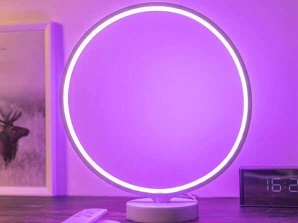 Nordic Mood LED Circle Table Lamp | StackSocial