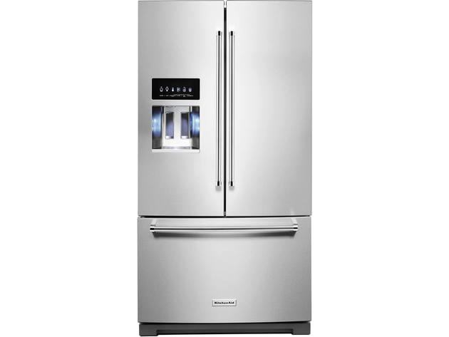 KitchenAid KRFF507HPS 26.8 Cu. Ft. Stainless French Door Refrigerator ...