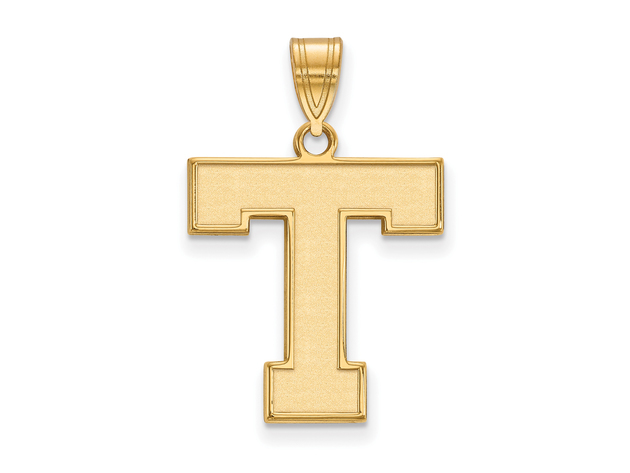 NCAA 14k Gold Plated Silver Tarleton State Large Pendant | StackSocial