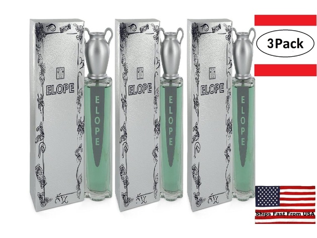 3 Pack Elope by Victory International Eau De Toilette Spray 3.4 oz for ...