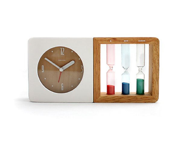 Three Hourglass Alarm Clock | StackSocial
