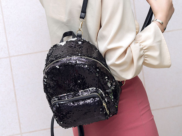 Sequin Mini Backpack | Joyus