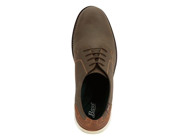 G.H. Bass & Co. Mens Randell WX Casual Oxford Shoe - 13 M Brown/Tan ...