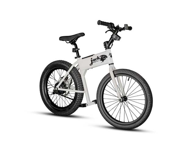 JackRabbit - Portable & Ultralight Micro eBike White | WJXT