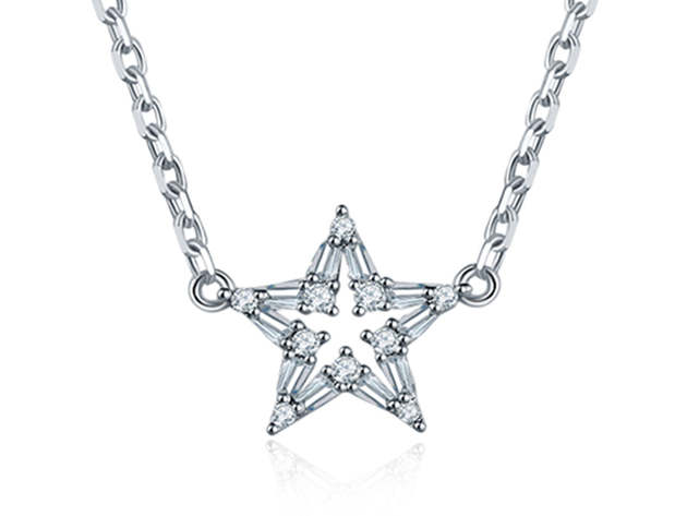 Crystal Star Pendant Necklace | Joyus