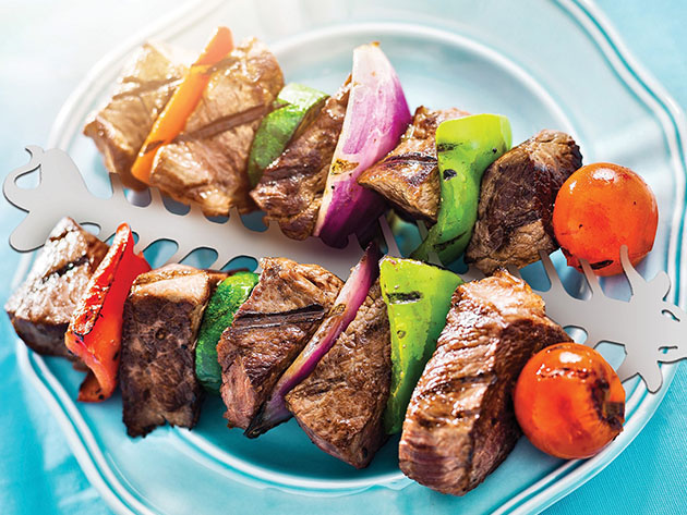 Slide & Serve BBQ Skewers Bundle: 3 Sets | StackSocial